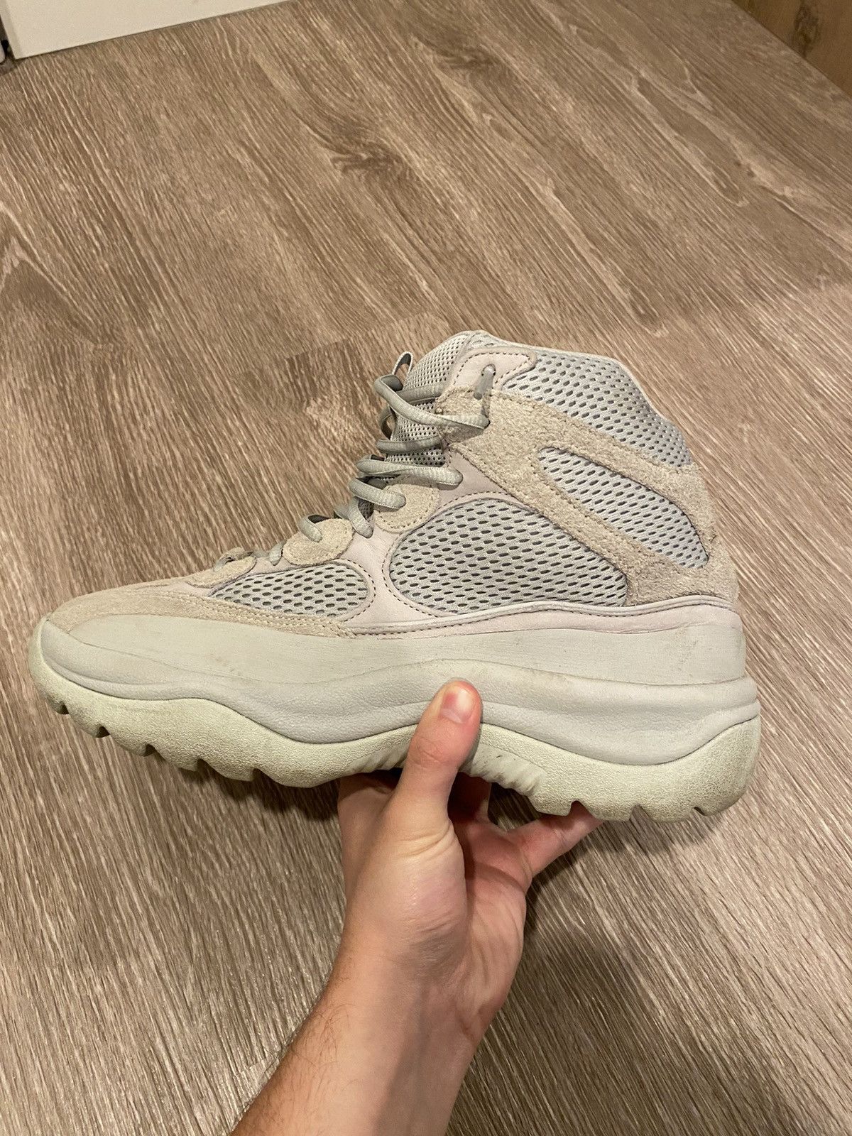 Adidas Yeezy Desert Boot Salt | Grailed