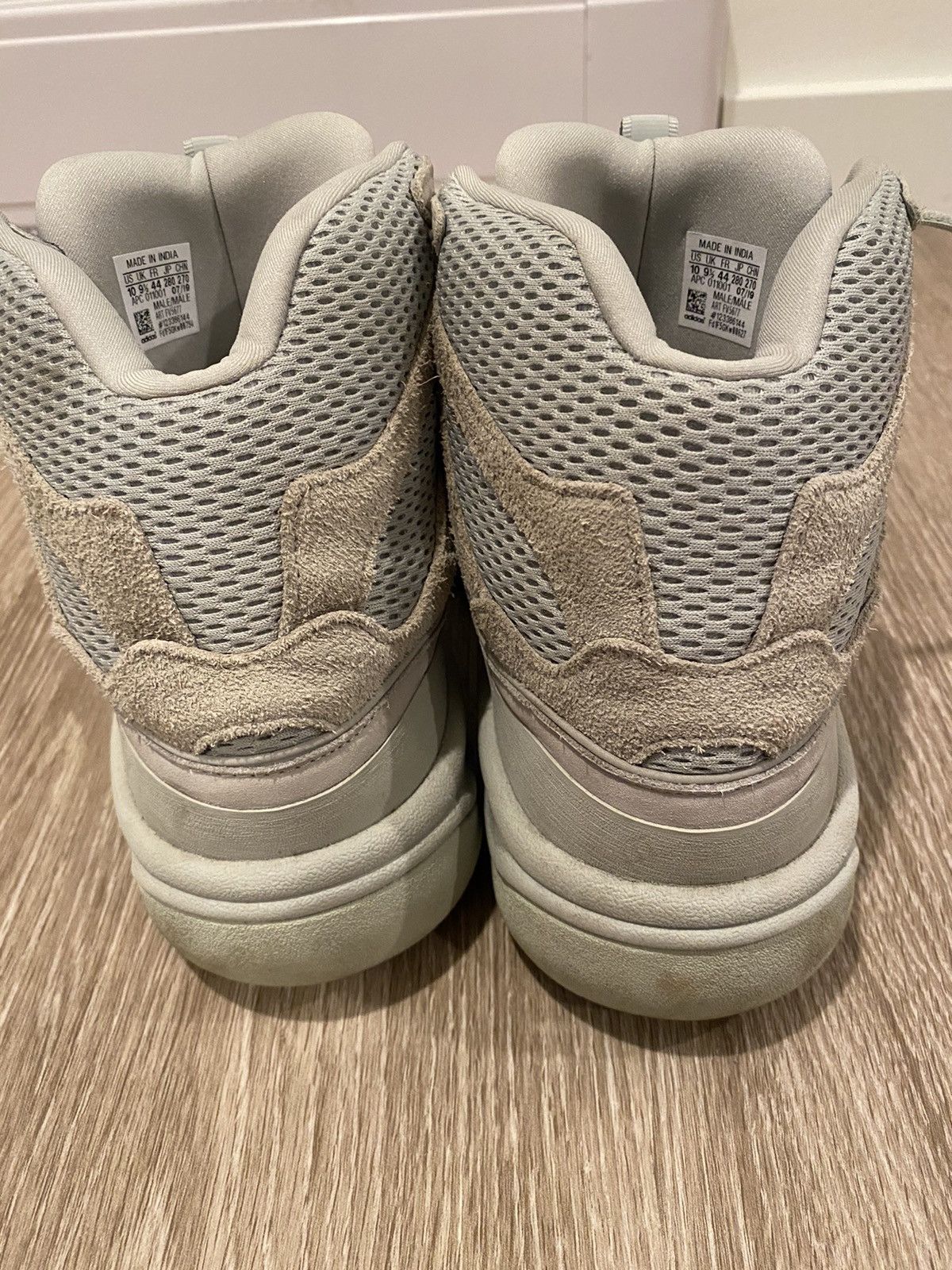 Adidas Yeezy Desert Boot Salt | Grailed