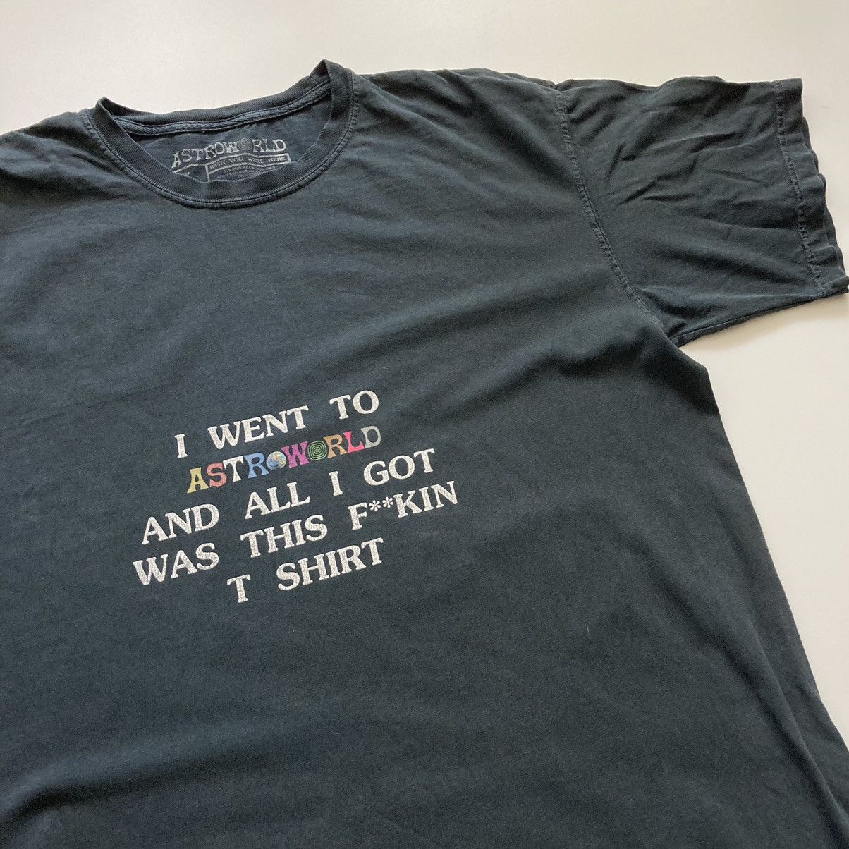 Travis Scott travis scott astroworld wish you were here tee | Grailed