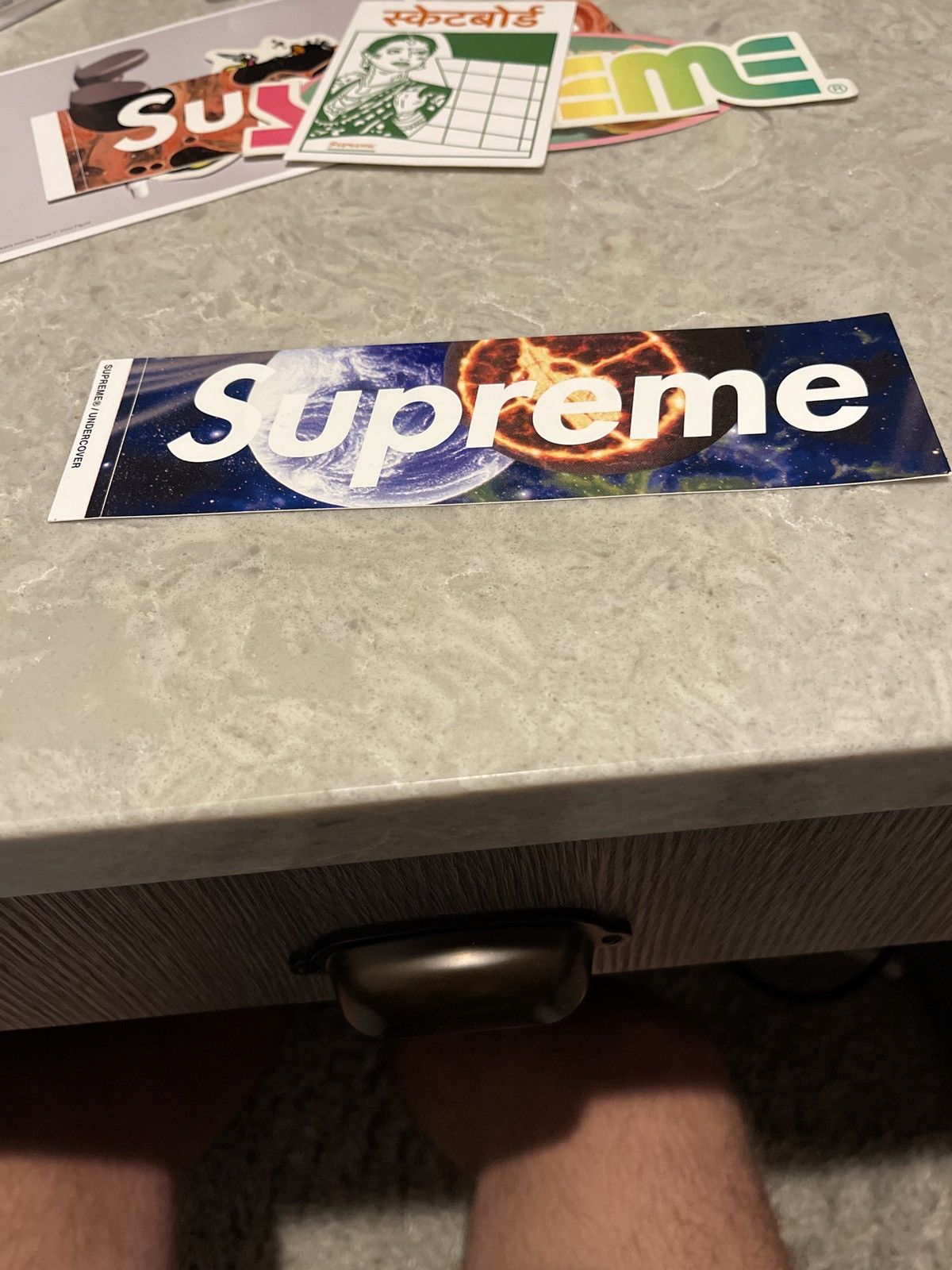 Supreme Supreme Undercover & Public Enemy Sticker | Grailed