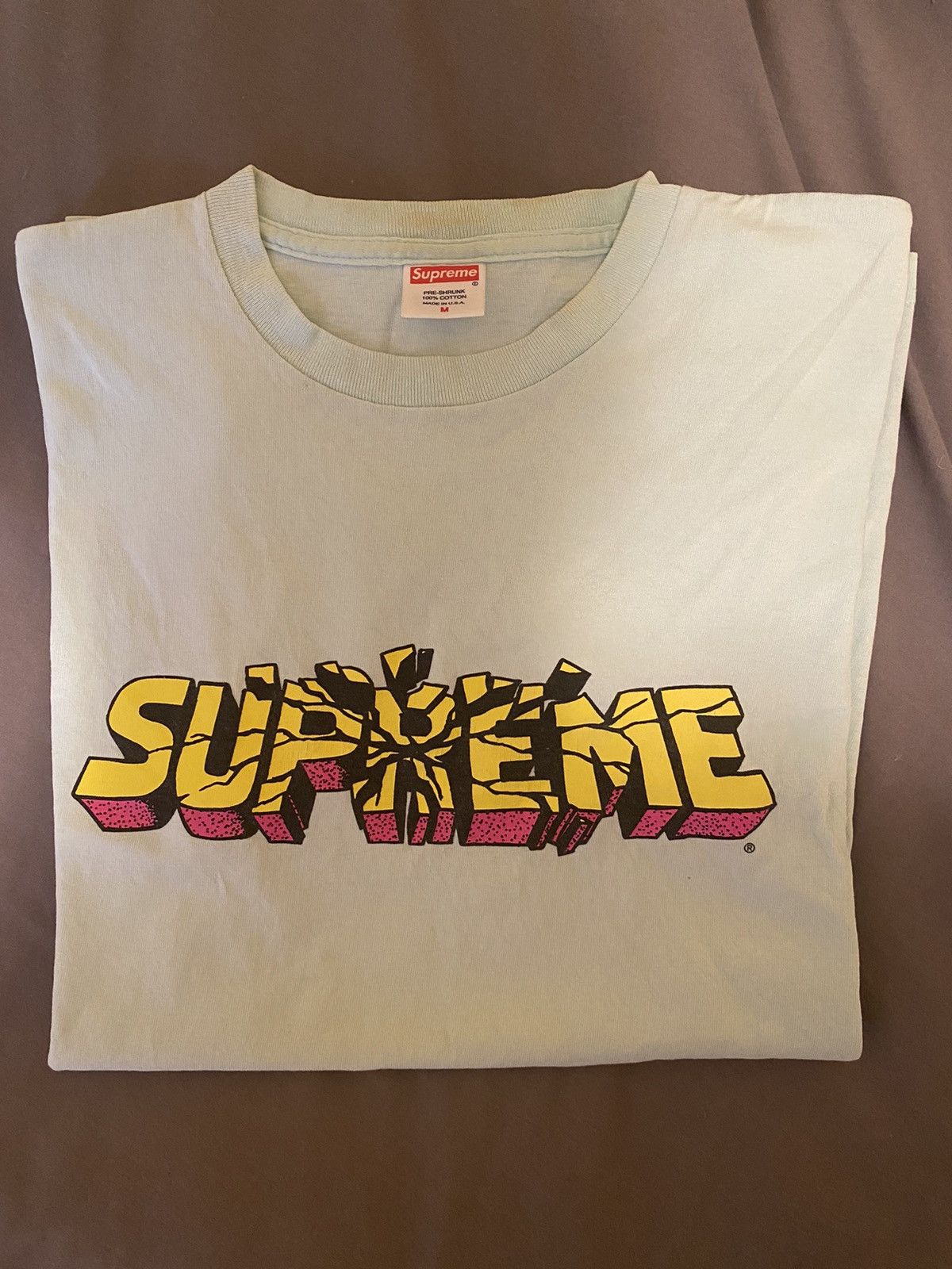 Supreme Supreme “Hulk” Smash Tee | Grailed