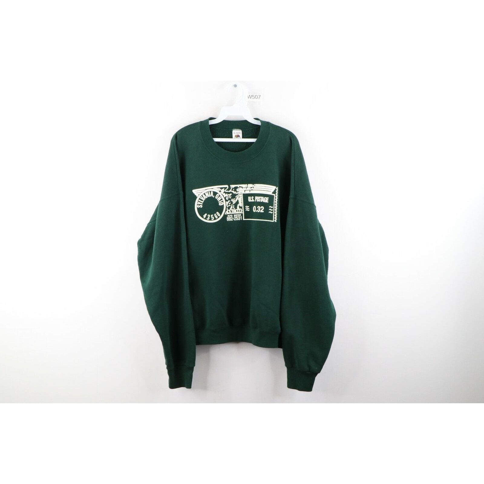 Vintage Vintage 90s Faded US Postage Stamp Crewneck Sweatshirt | Grailed