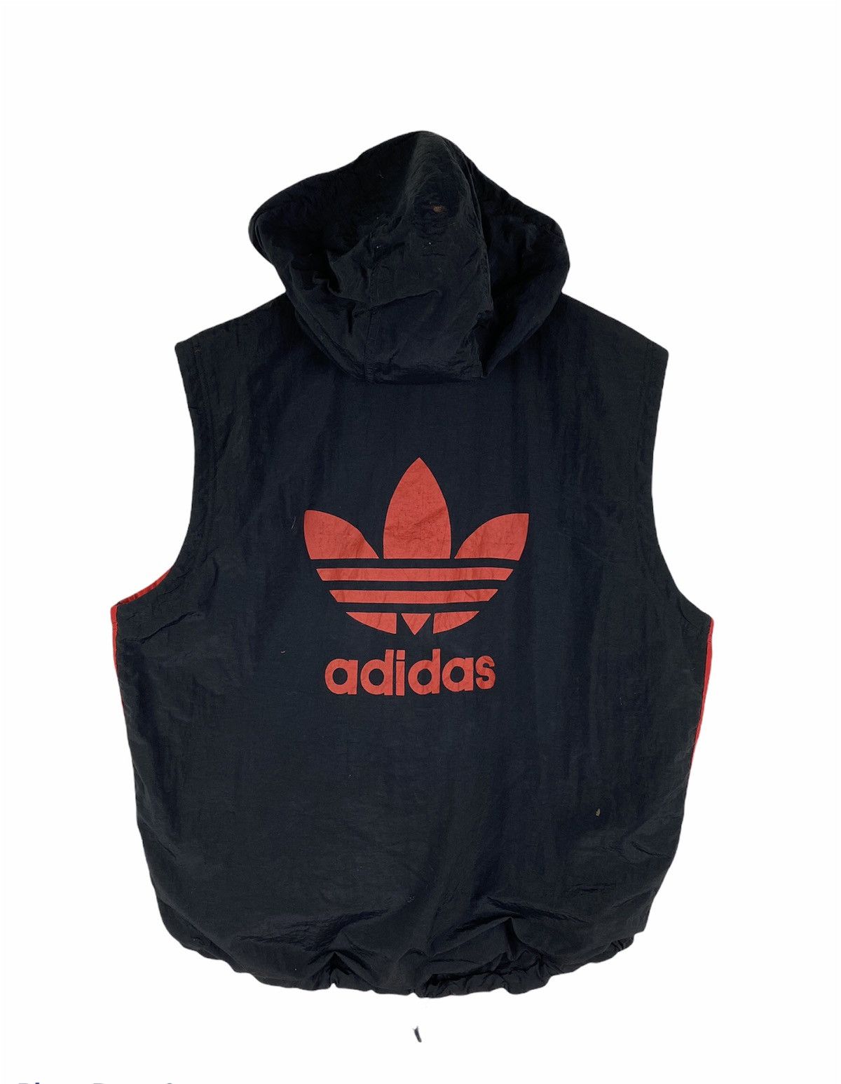 Adidas 🔥DHL SHIPPING🔥ADIDAS TREFOIL BIG LOGOS VEST STREET FASHION | Grailed