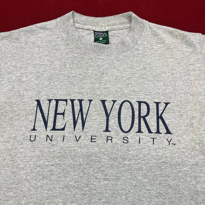 Vintage Vintage 2000's NYU New York University T-Shirt | Grailed
