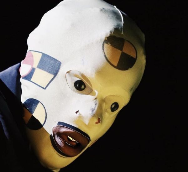 Asap Rocky A$AP Crash Dummy Testing Mask Injured Generation Tour | Grailed