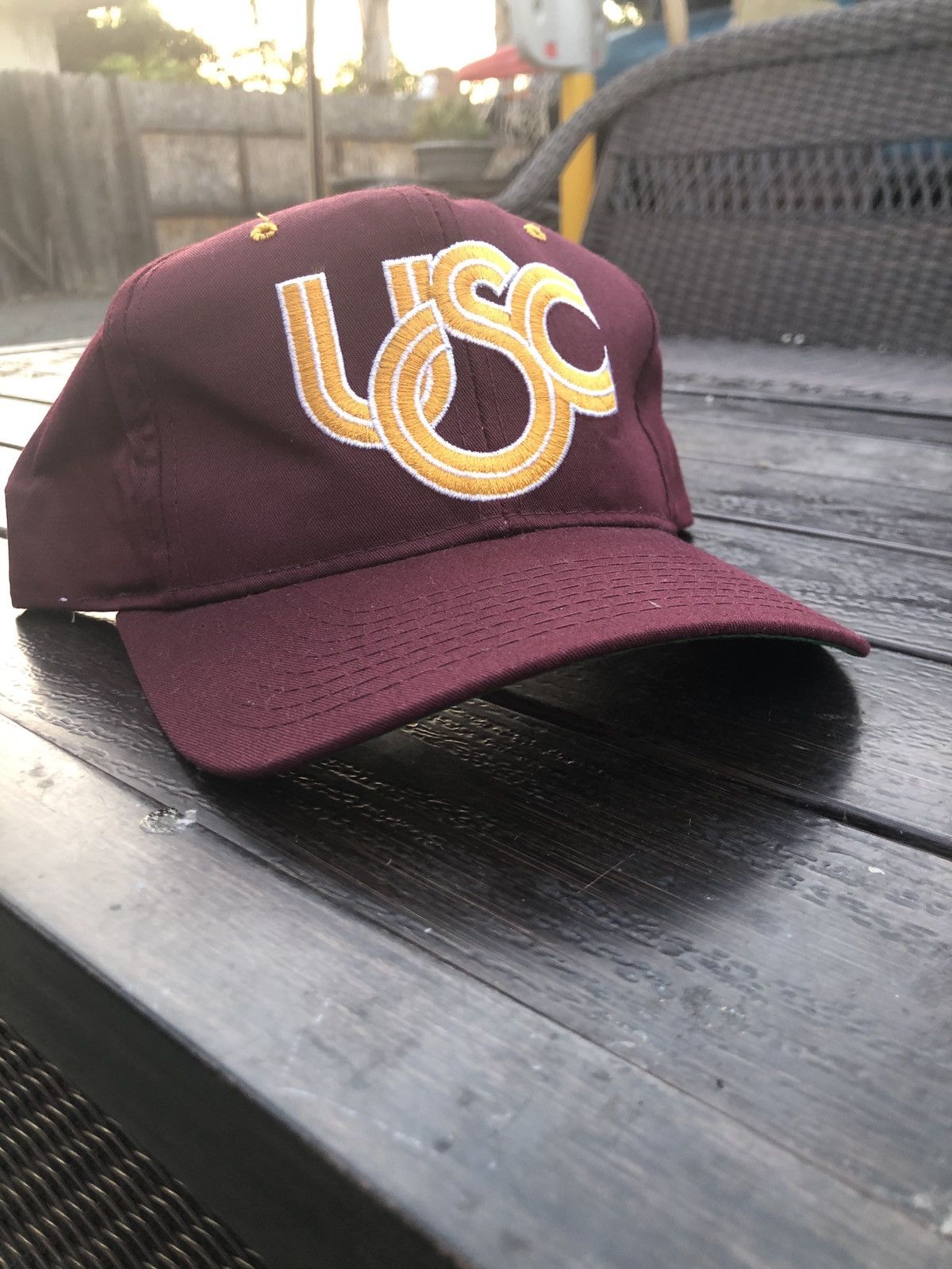 New Era × Vintage Vintage 80’s USC Trojans snapback new era hat | Grailed