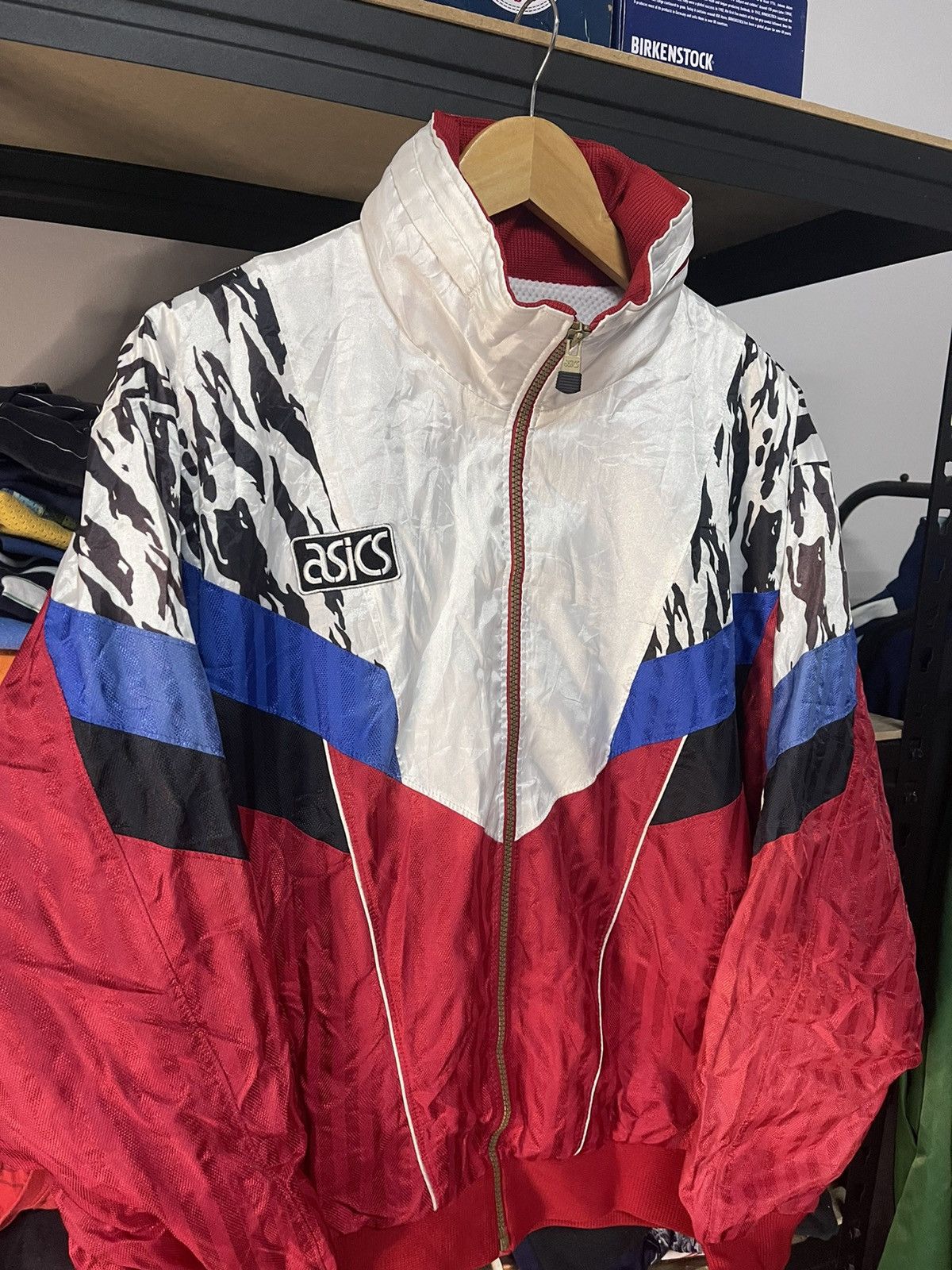 Asics × Streetwear × Vintage Vintage 90s ASICS Sportswear Track Jacket ...