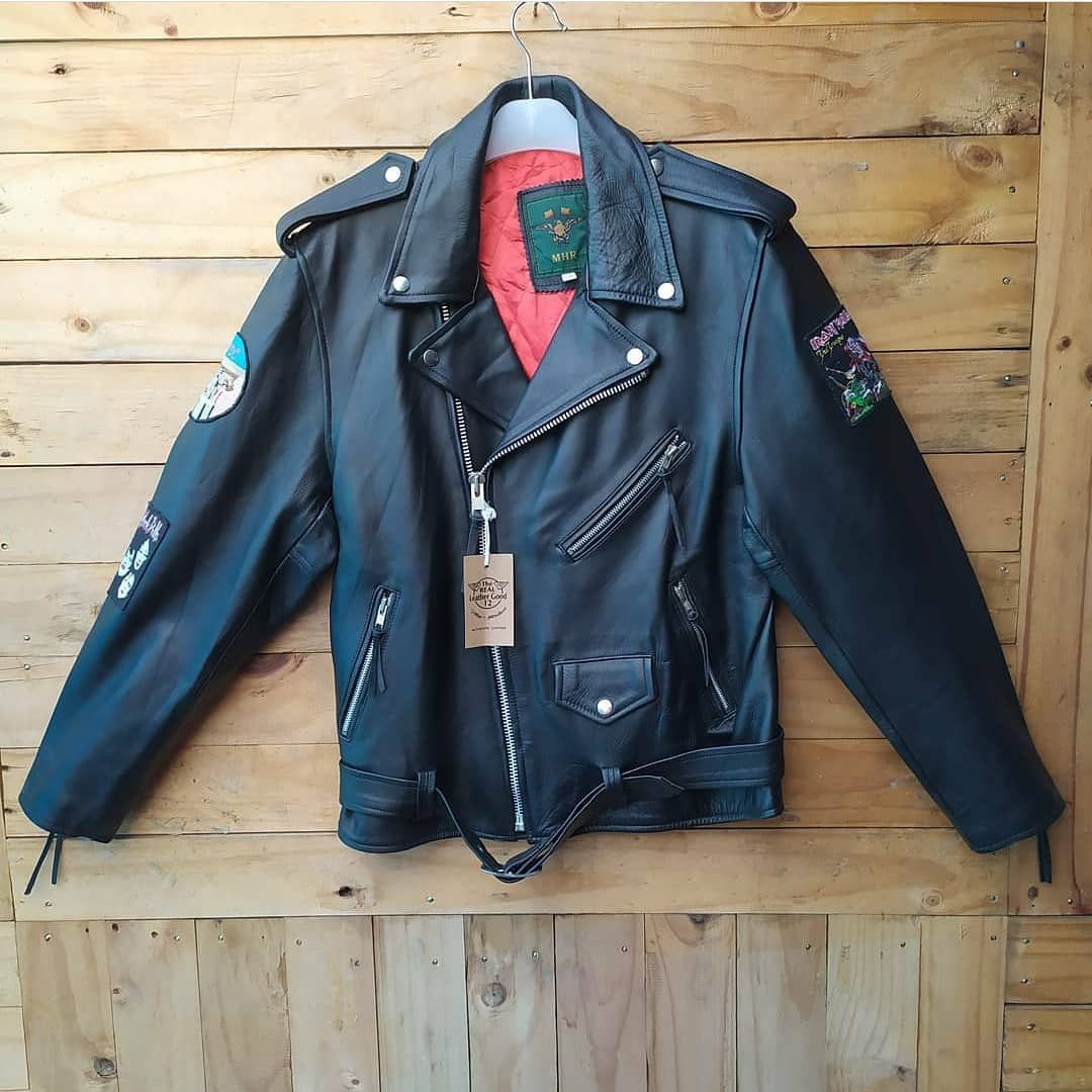 Custom Jacket MHR LEATHER RAMONES JACKET FULL PATCHES NEWYORK DOLS ...