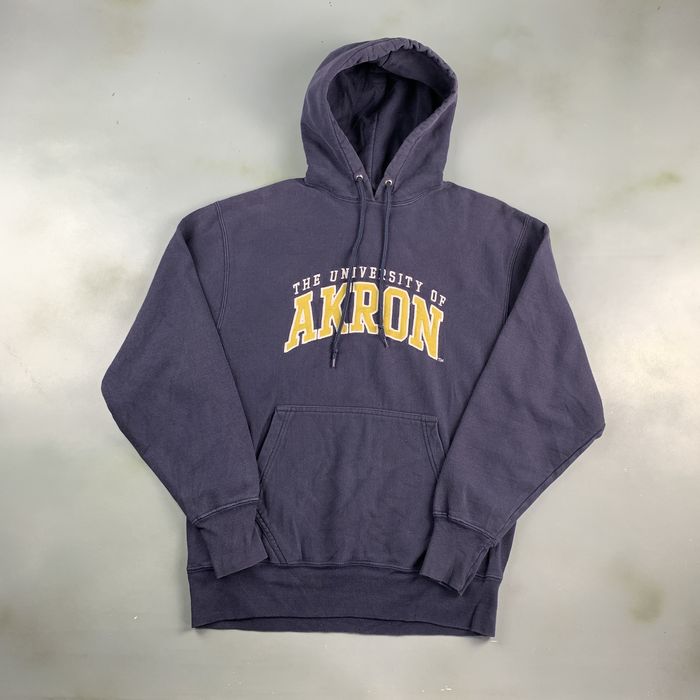 Vintage Vintage Akron University Arch Logo Hoodie Sweater | Grailed