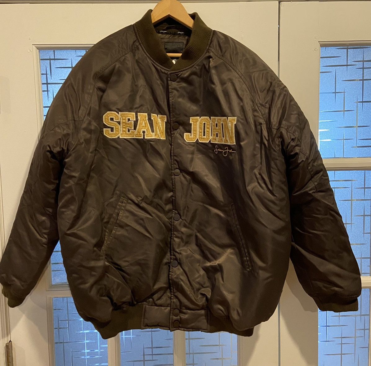 Sean John Vintage Sean John Snap Varsity Jacket | Grailed