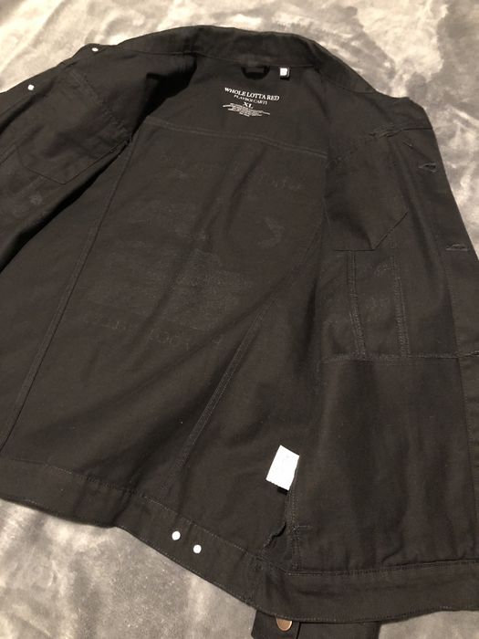 Playboi Carti Playboi Carti Whole Lotta Red Denim Jacket | Grailed