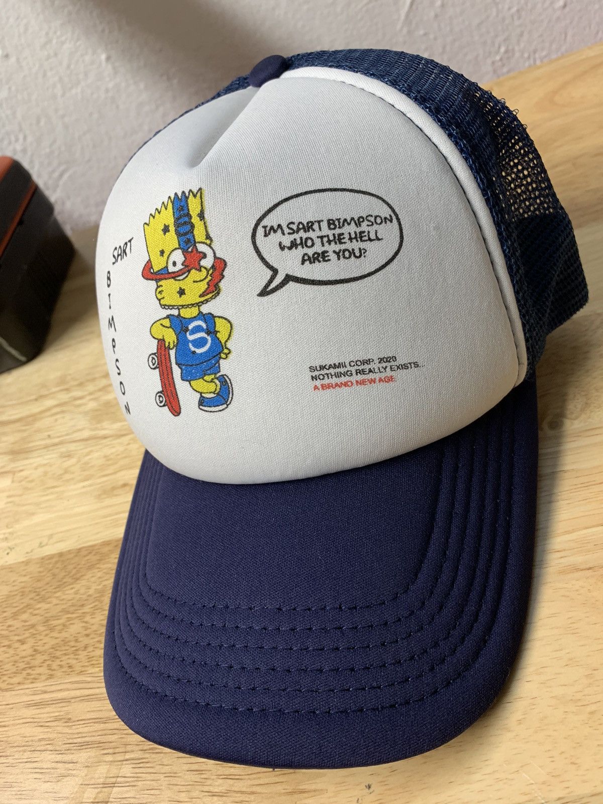Sukamii SUKAMII BART SIMPSON TRUCKER HAT *RARE* | Grailed