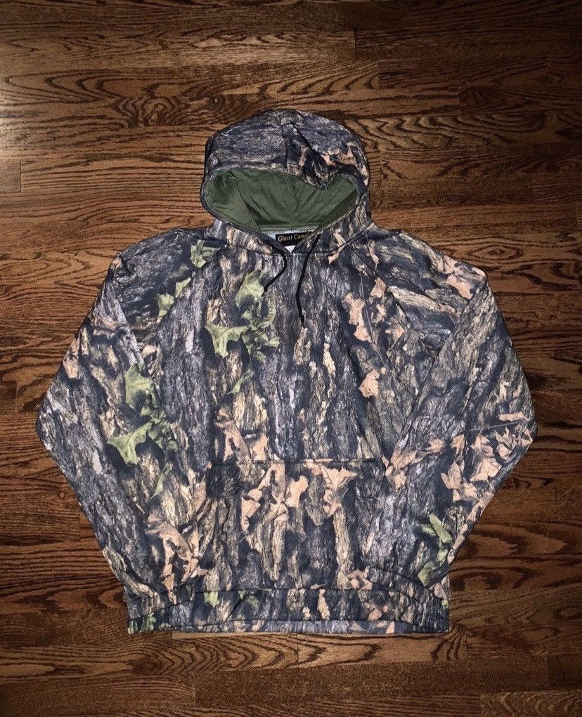 Camo Rare Vintage Prairie Ghost Camo Moisture Wicking Hoodie | Grailed