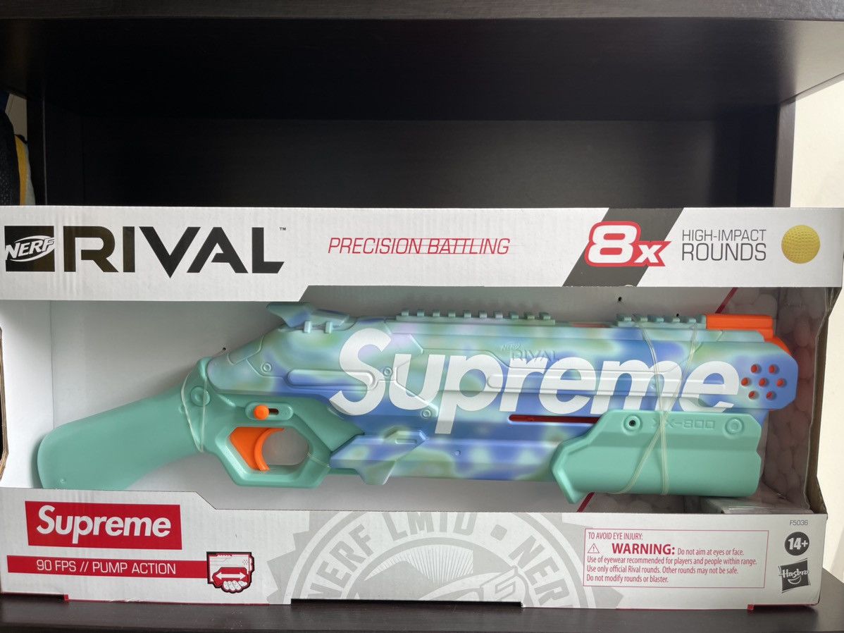 Supreme Supreme x Nerf Rival Takedown Blaster Blue SS21 | Grailed