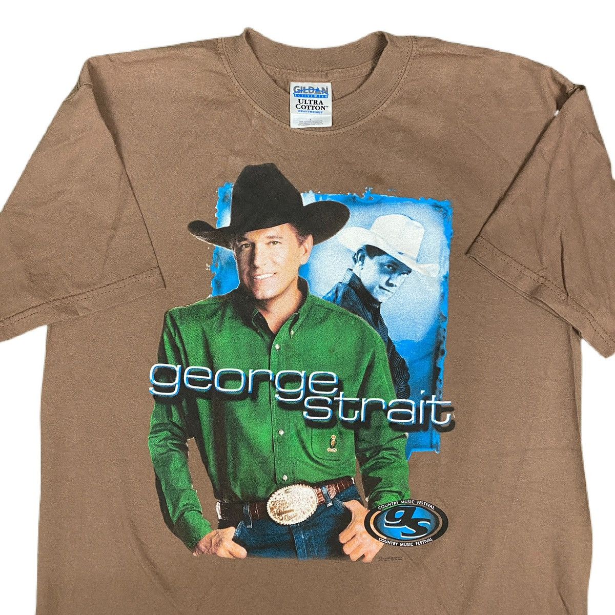 Band Tees × Vintage Vintage George strait shirt | Grailed