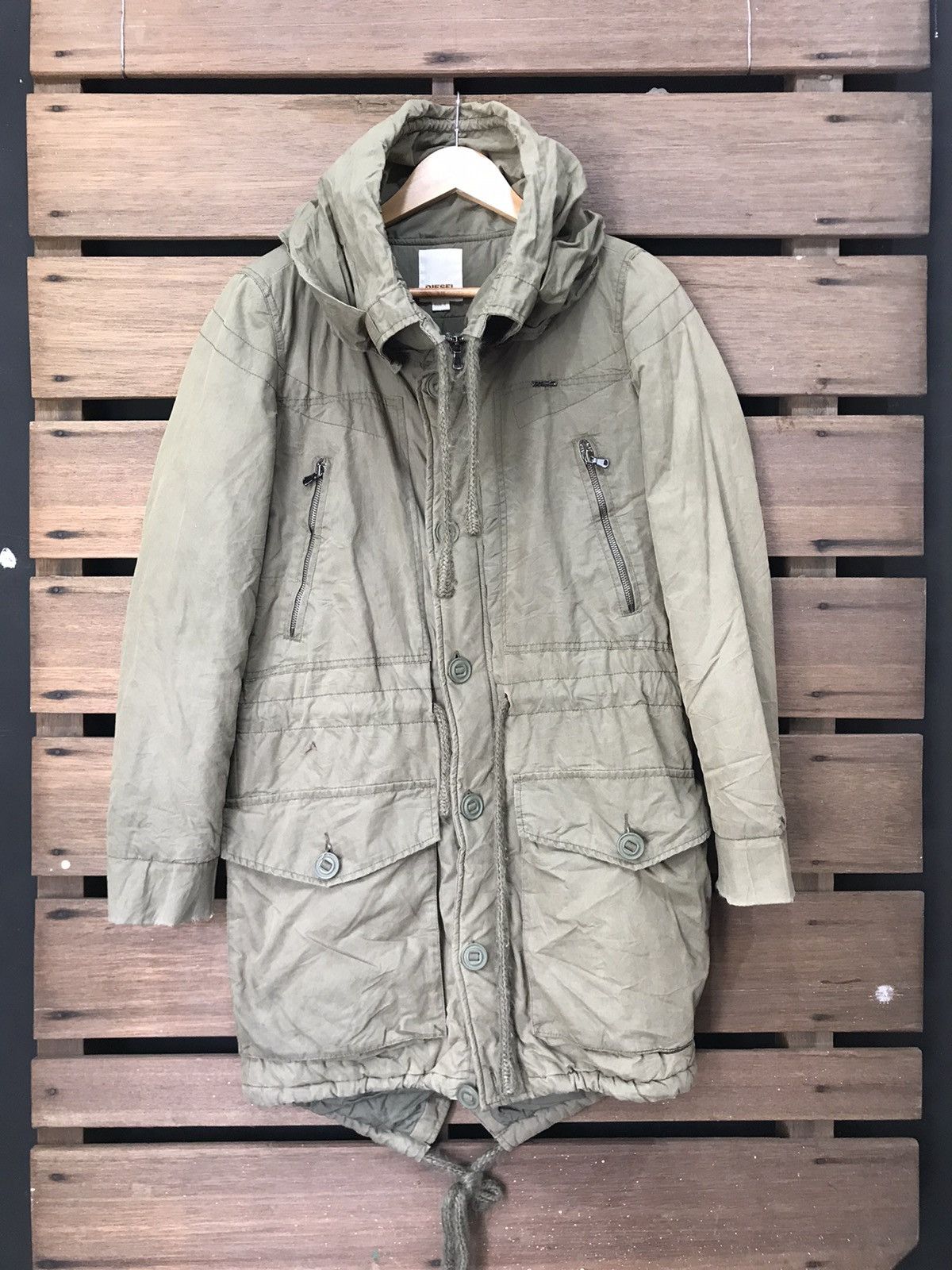 Diesel parka diesel vintage | Grailed