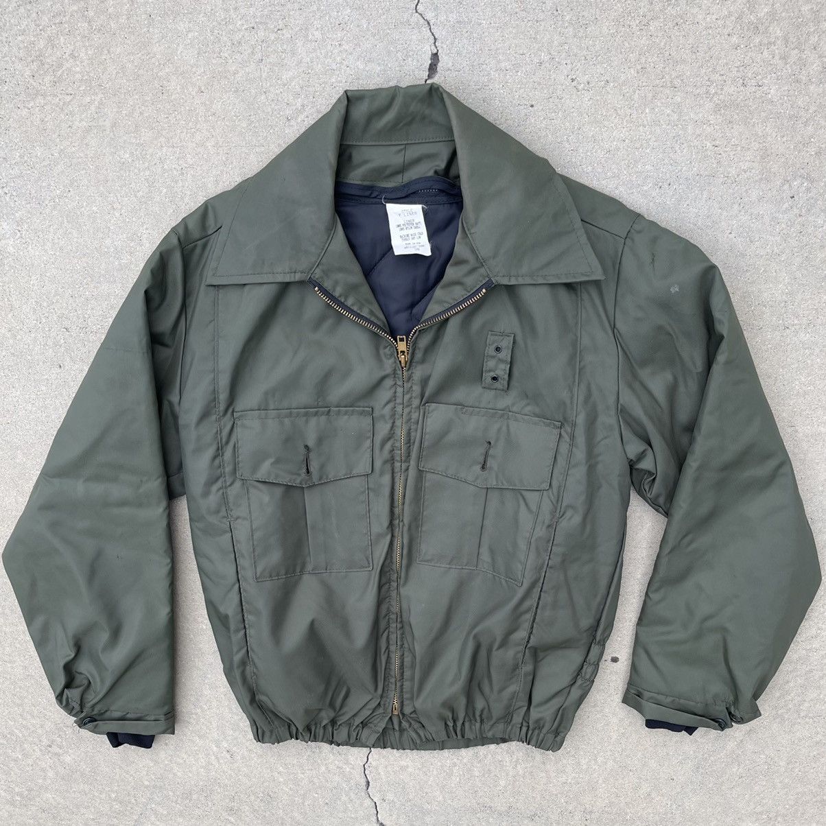 Vintage 80’s/90’s Vintage Horace Small Nylon Olive Green Jacket S | Grailed