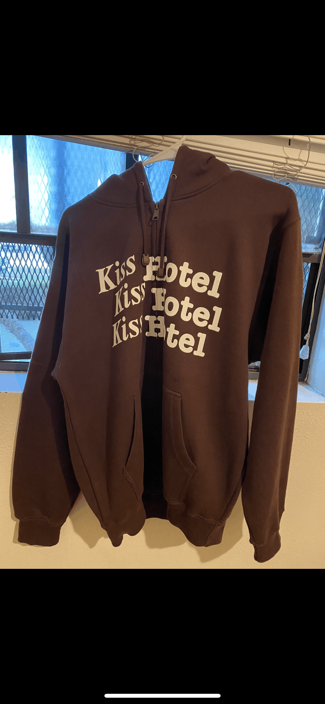 KISS Kiss Hotel Brown Zip-Up | Grailed