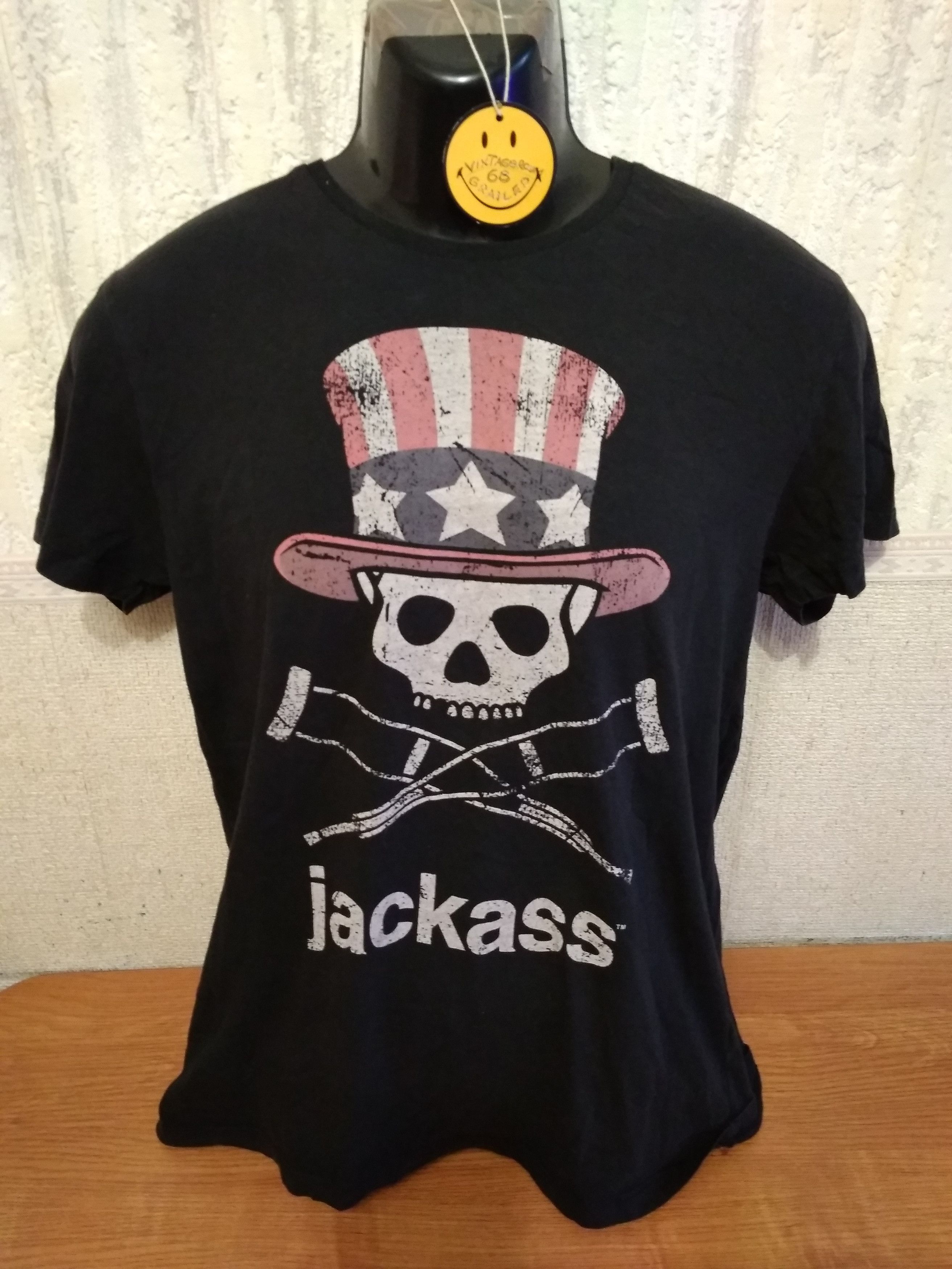 Band Tees × Movie × Streetwear MTV Jackass Movie T-Shirt Slim Fit | Grailed