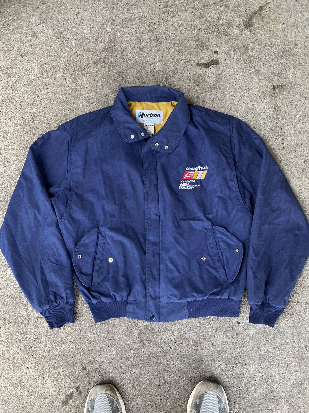 Vintage Vintage 80’s Goodyear Racing Specialist Work Jacket | Grailed