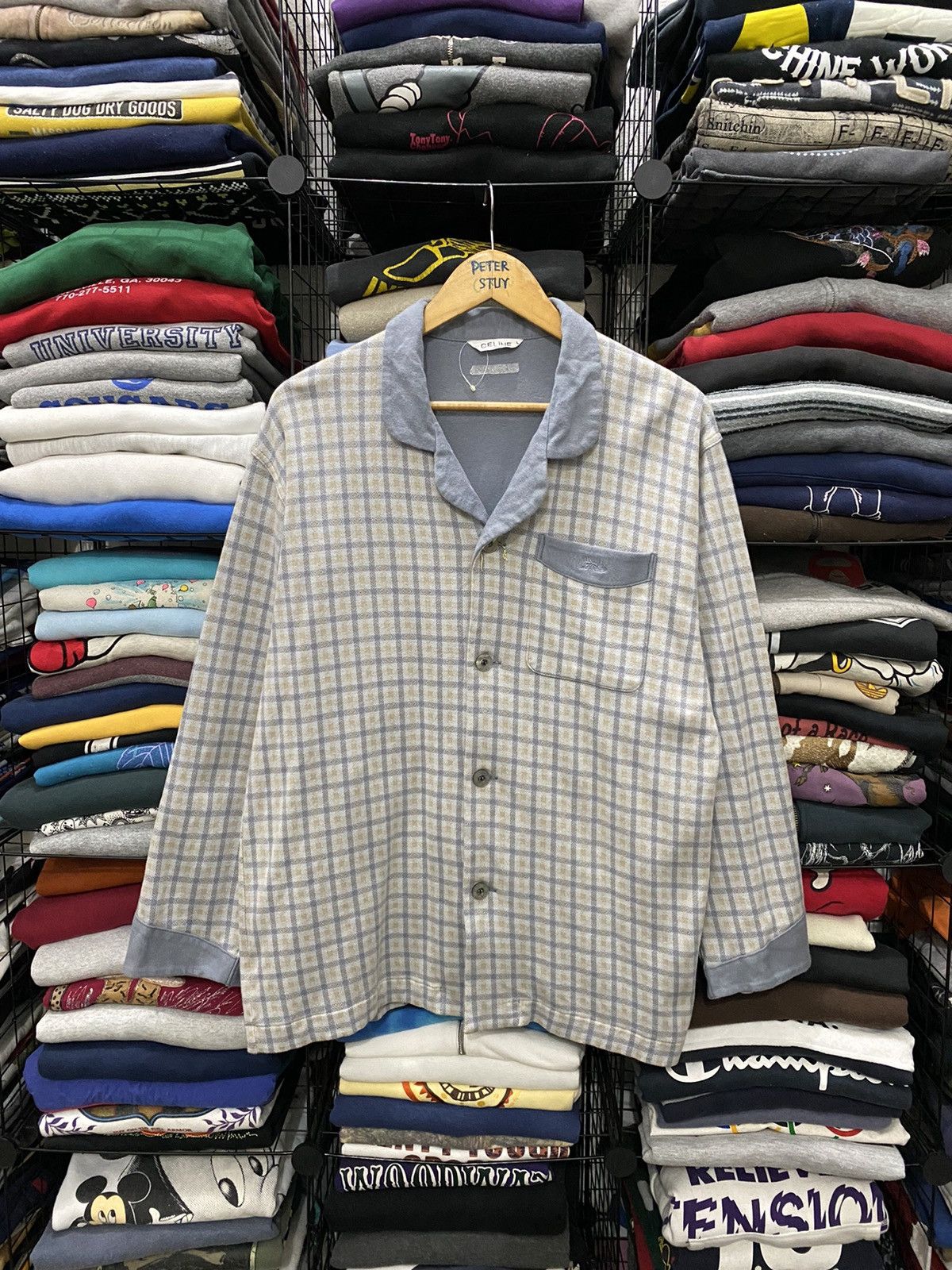 Celine CELINE PARIS BUTTON JACKET | Grailed