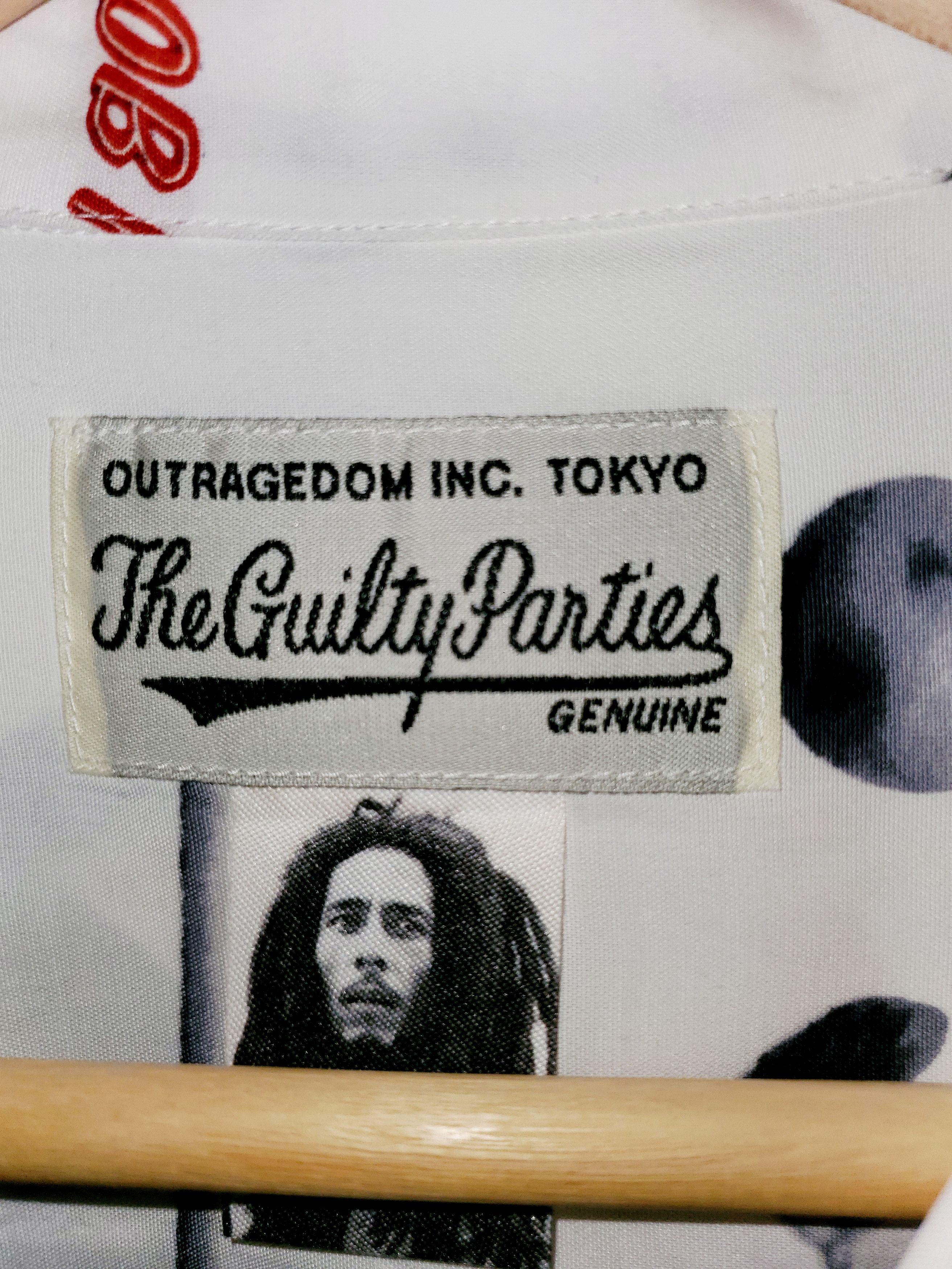 Guilty Parties Guilty party x wacko maria bob marley print shirt | Grailed