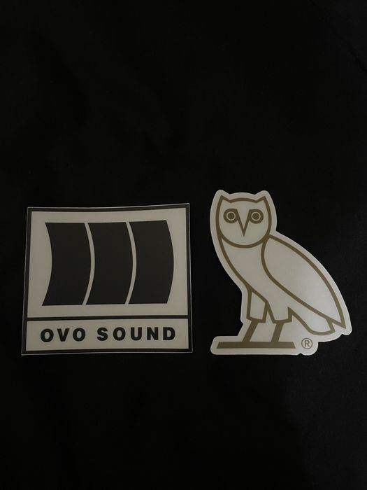 Octobers Very Own 2-Pack of OVO SOUND/OVO Owl Logo Sticker | Grailed