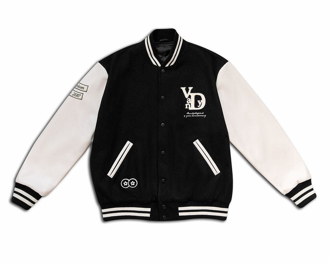 Vandy The Pink 4 Year Anniversary Varsity Jacket | Grailed