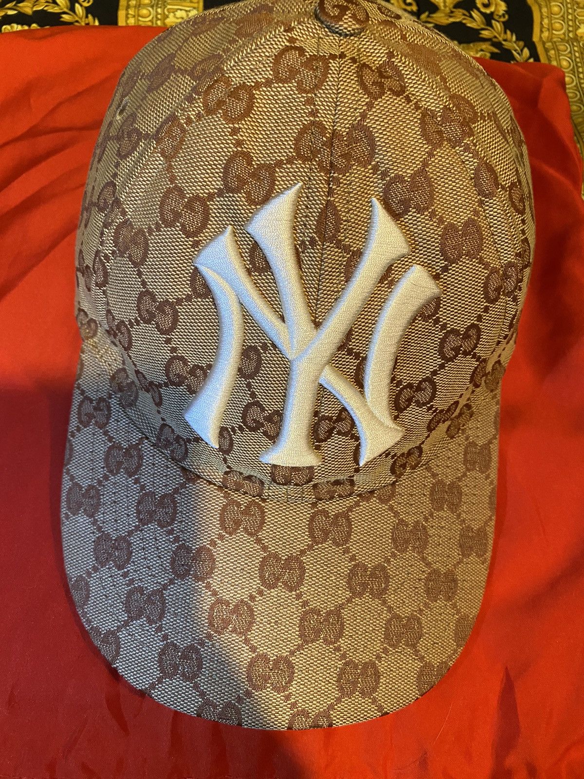 Gucci × MLB × New York Yankees Gucci x Yankees Official MLB Collab Hat ...