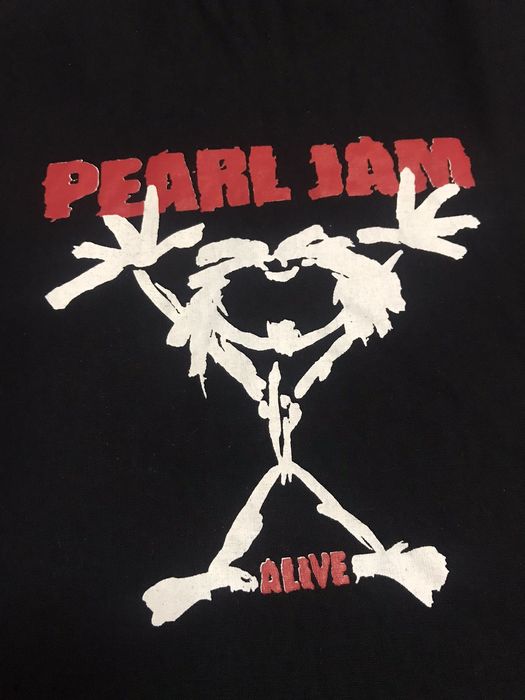 Vintage Pearl Jam Alive Stickman tote bag | Grailed