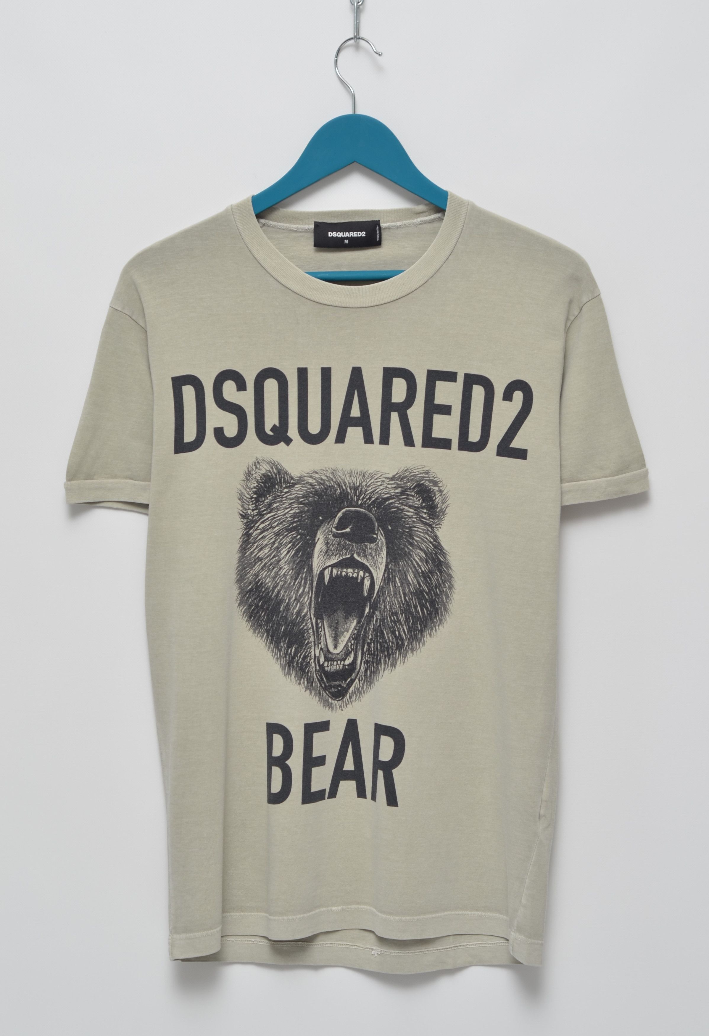 Dsquared2 DSQUARED2 Cotton Bear Logo Tee Shirt Made in Italy | Grailed