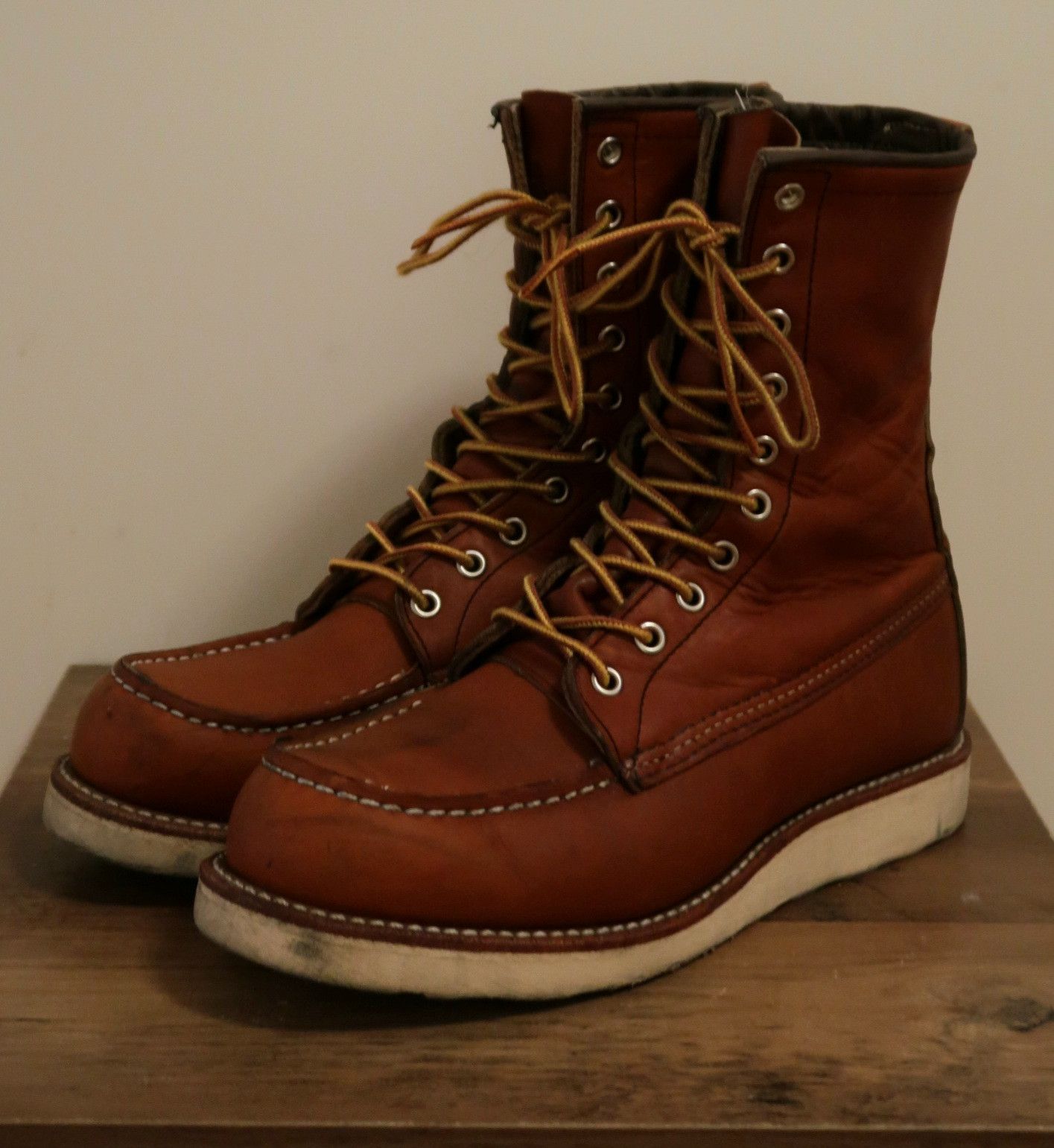 Red Wing David Beckham - Red Wing 877 8-inch Classic Moc boots | Grailed