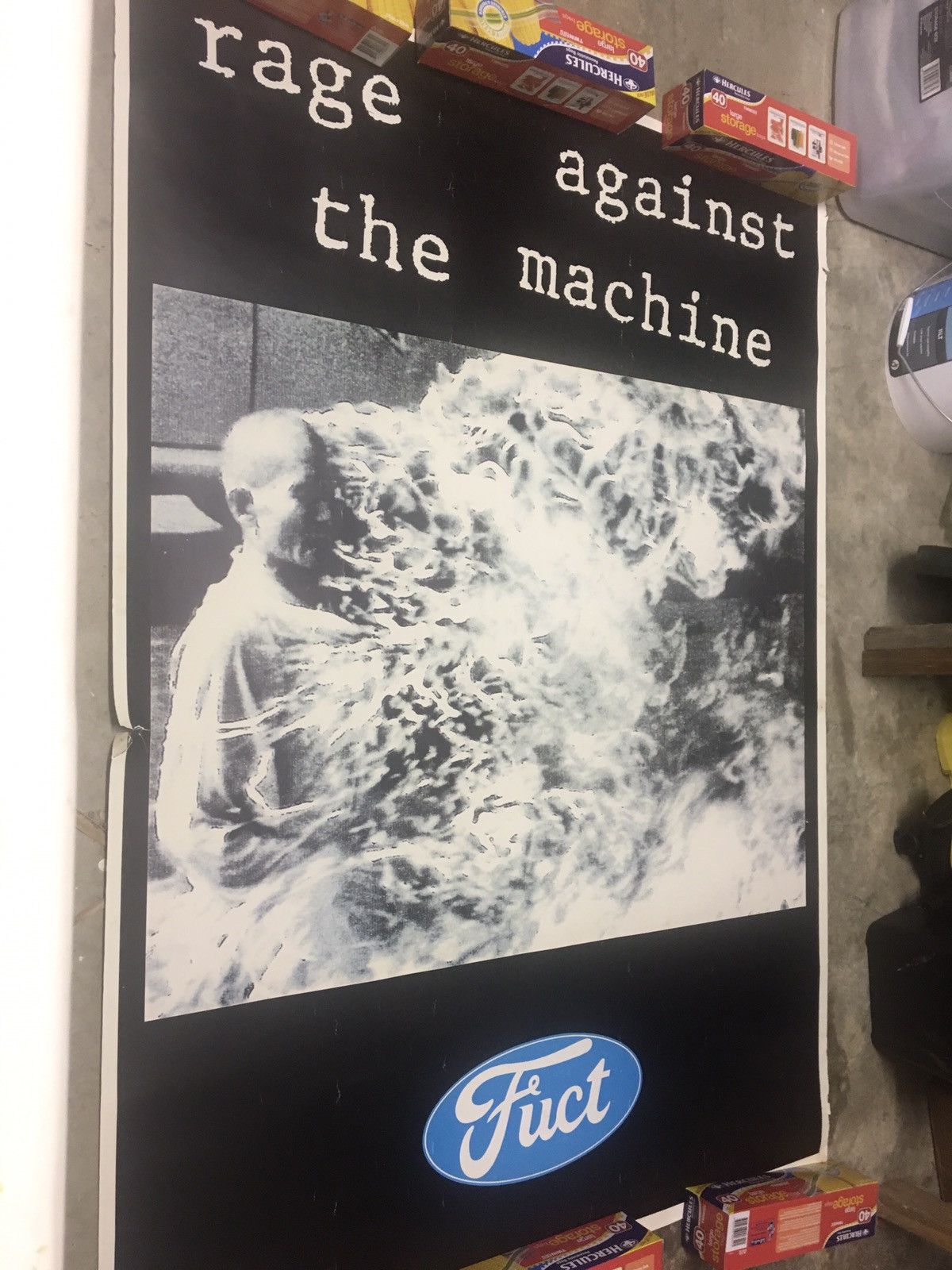 FUCT × Rage Against The Machine Fuct Rage against the machine poster ...