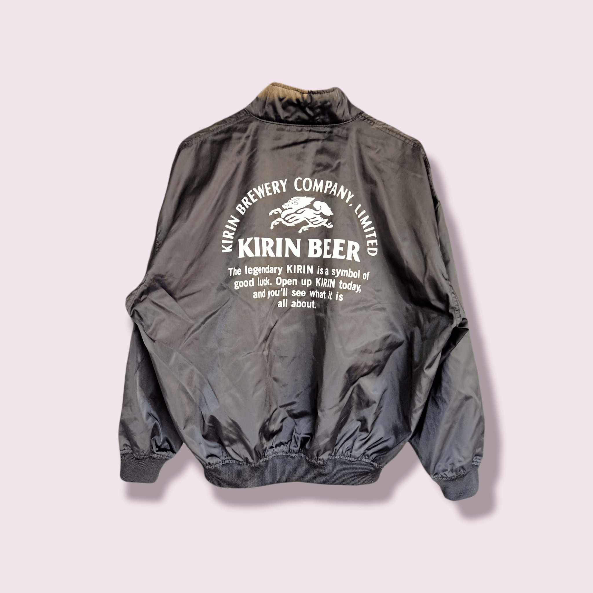 Japanese Brand × Vintage Vintage Lagendary Kirin Beer Light Jacket ...