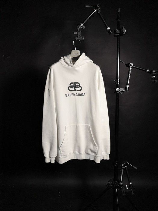 Balenciaga Balenciaga Logo BB Hoodie | Grailed