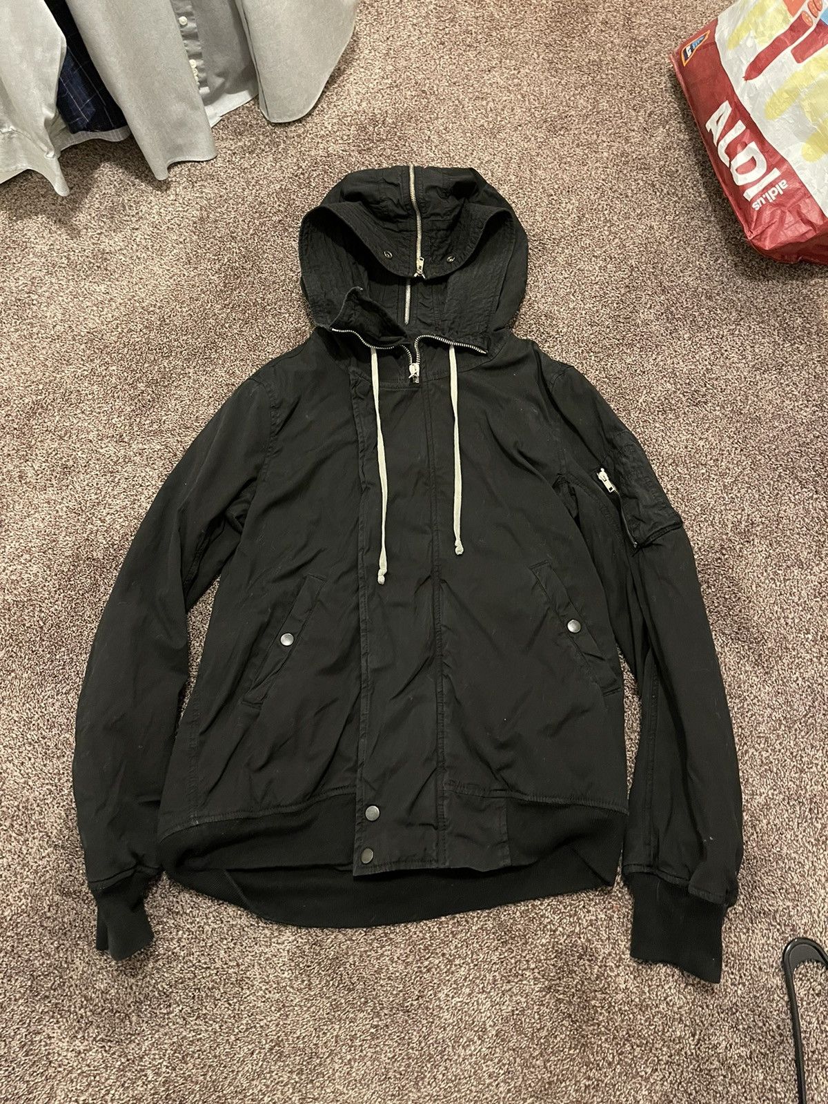 Rick Owens × Rick Owens Drkshdw Exploder Hooded Parka Jacket | Grailed