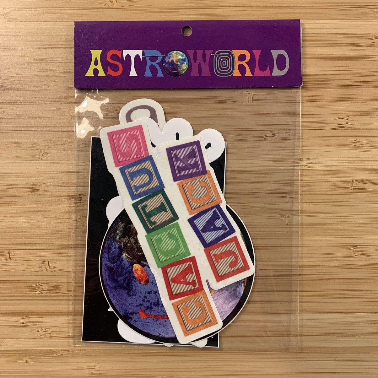 Travis Scott Travis Scott Astroworld Sticker Pack x1 | Grailed