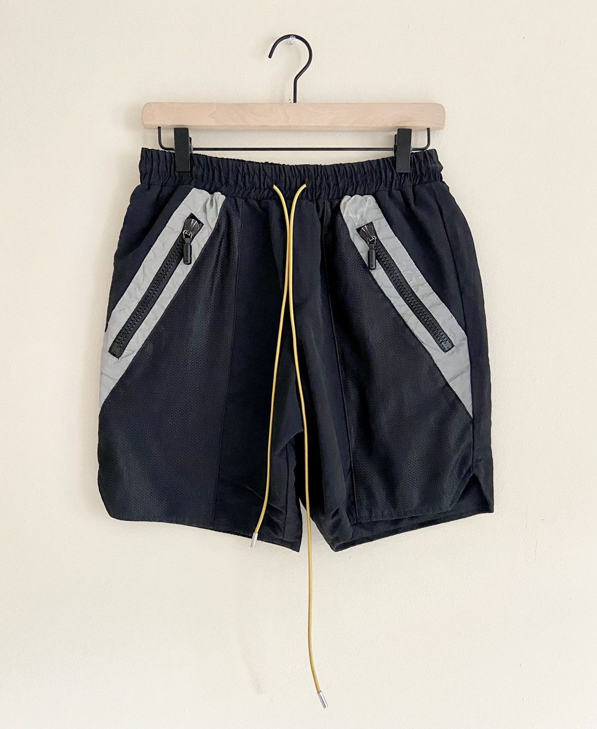 Vintage Rhude Reflective 3M Logo Shorts | Grailed