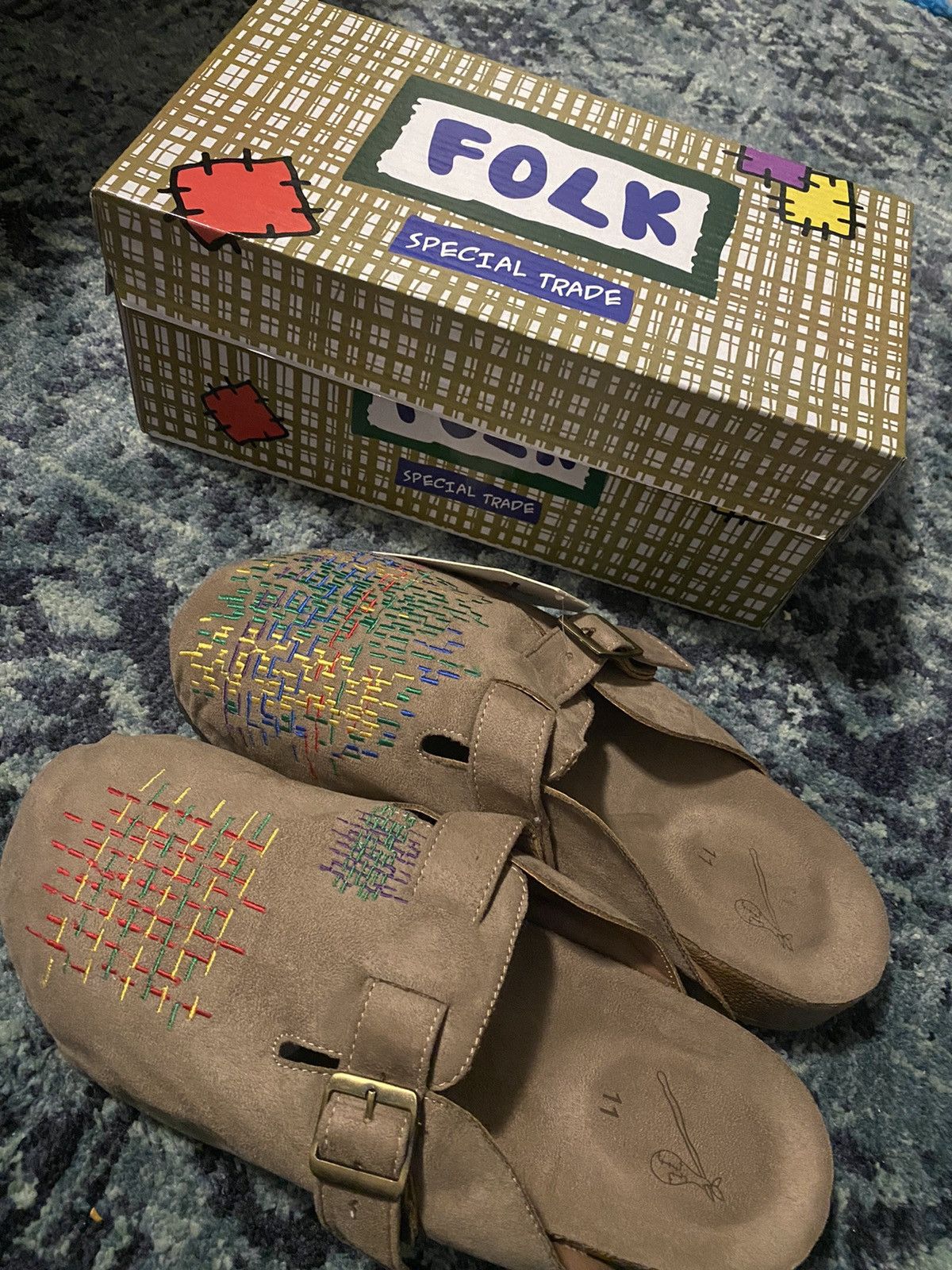 Asspizza Kentucky Boy Tyler Dogma Mules / Birkenstock Boston | Grailed