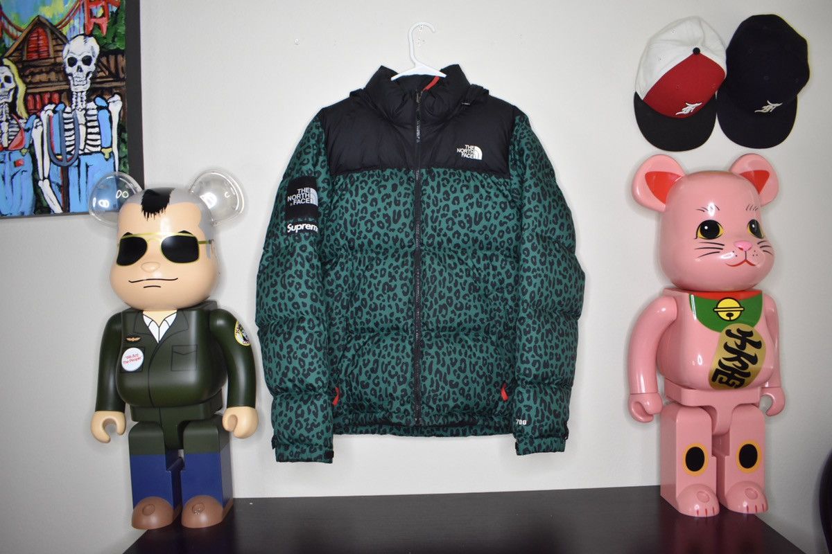 Supreme × The North Face The North Face x Supreme Leopard Nupste Jacket ...