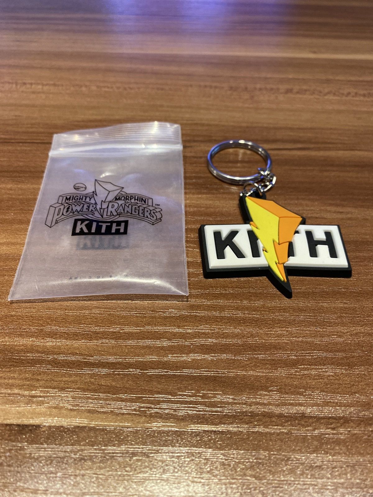 Kith Kith x Power Rangers Lightning Bolt Keychain | Grailed