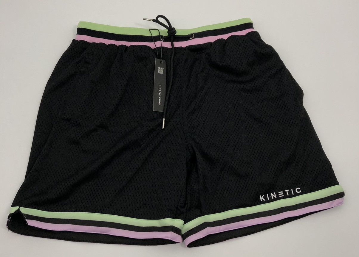 Other Kinetic Kings Black Pastel Active Mesh Shorts | Grailed