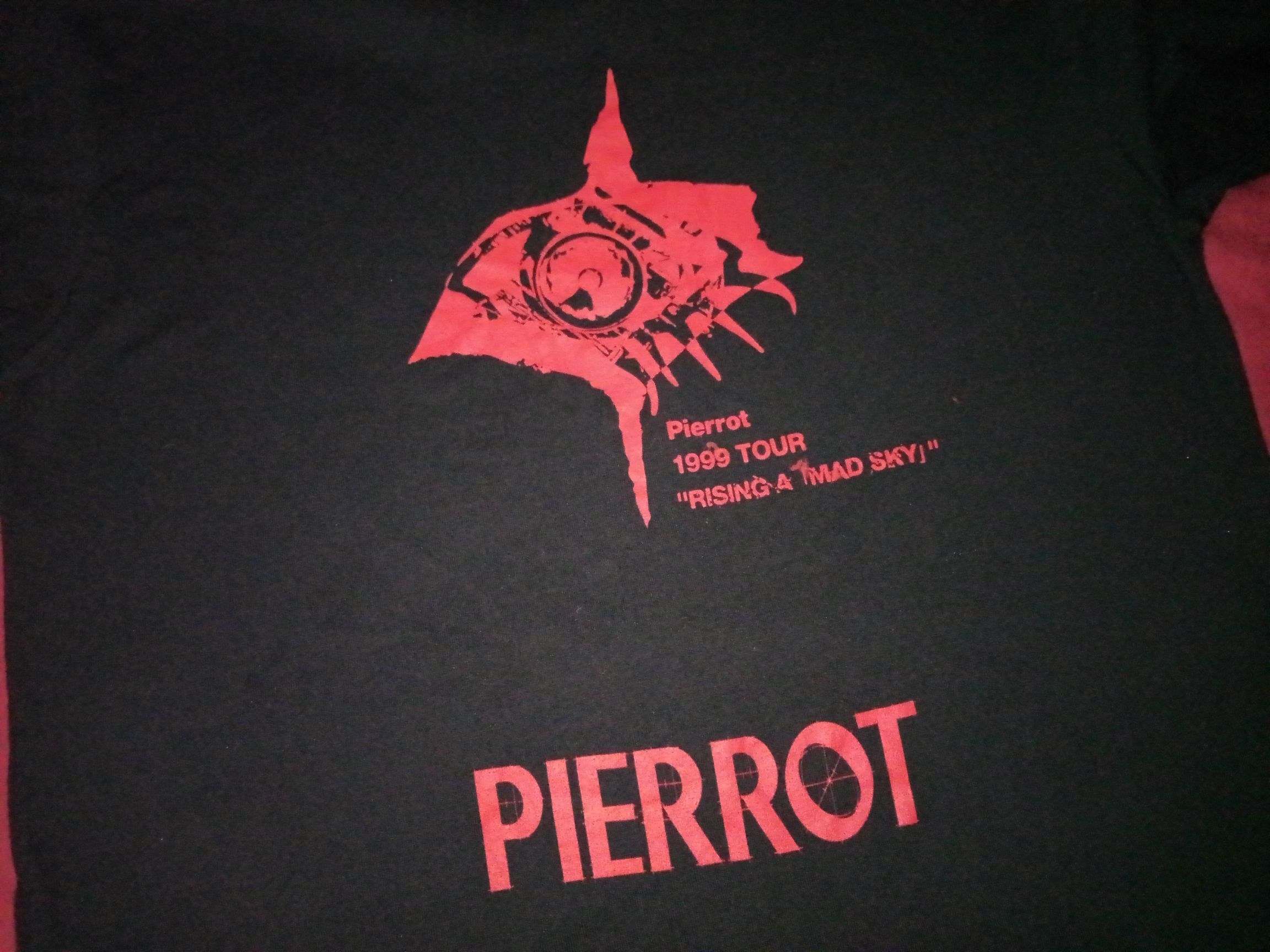 Band Tees × Japanese Brand × Vintage Vtg Pierrot 1999 Tour japan rock ...