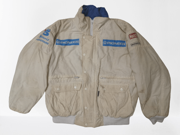Bomber Jacket × Vintage Vintage 90' Rally Paris-Tripoli-Dakar Jacket ...