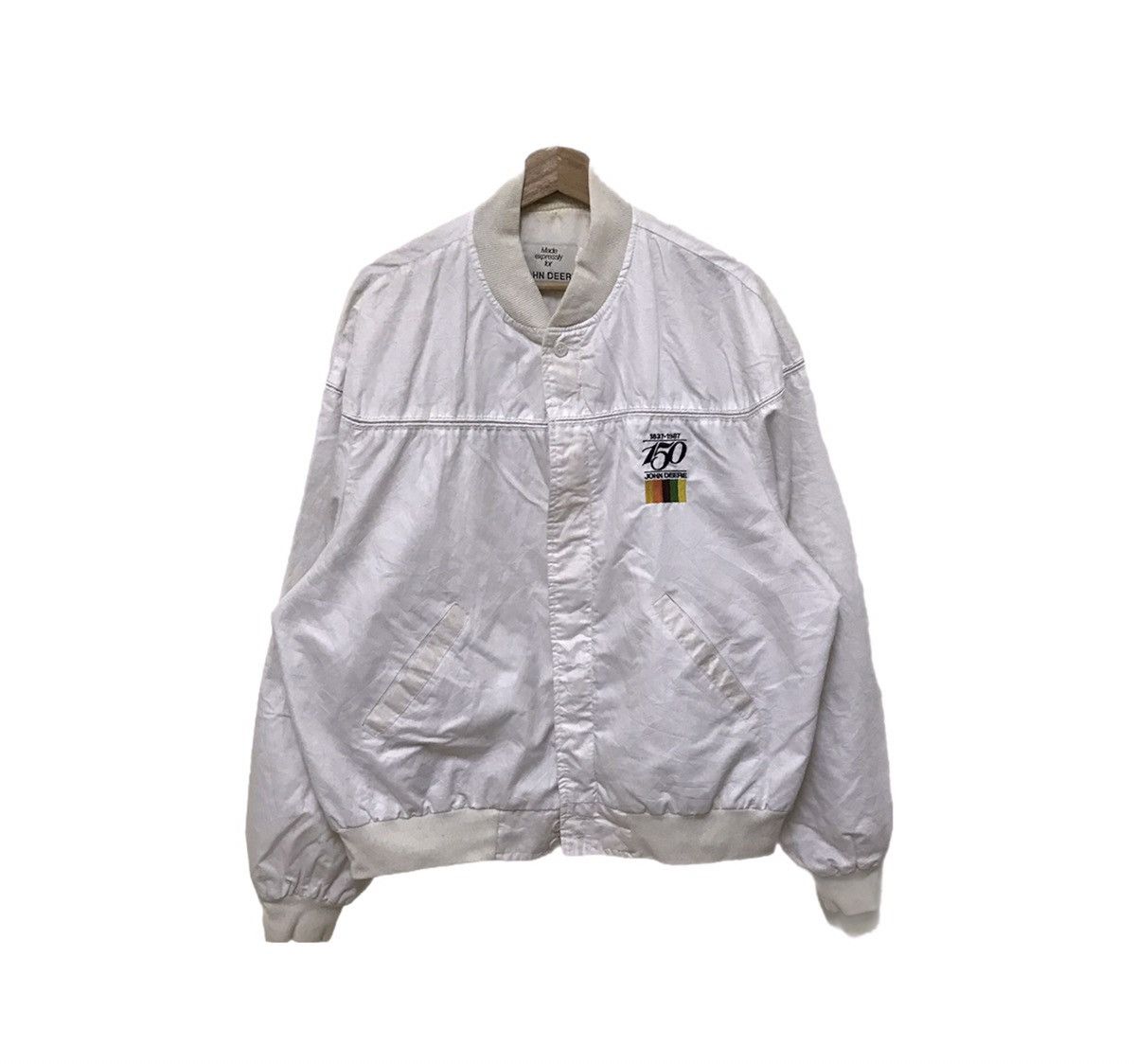 John Deere × Made In Usa × Vintage Vintage John Deere Light Jacket Made ...