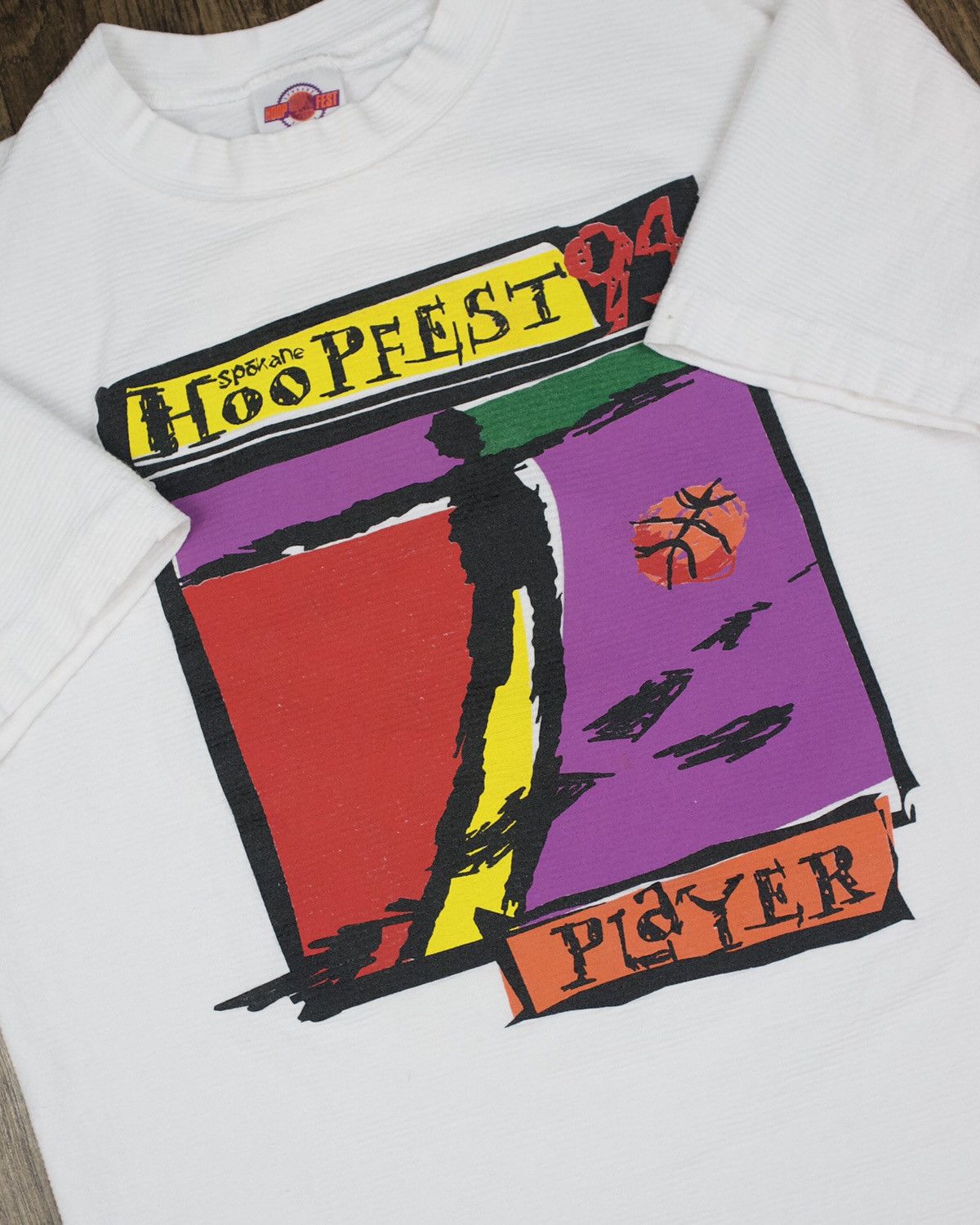 Vintage Vintage 1994 Hoopfest Player Tee | 90's T-Shirt | Grailed