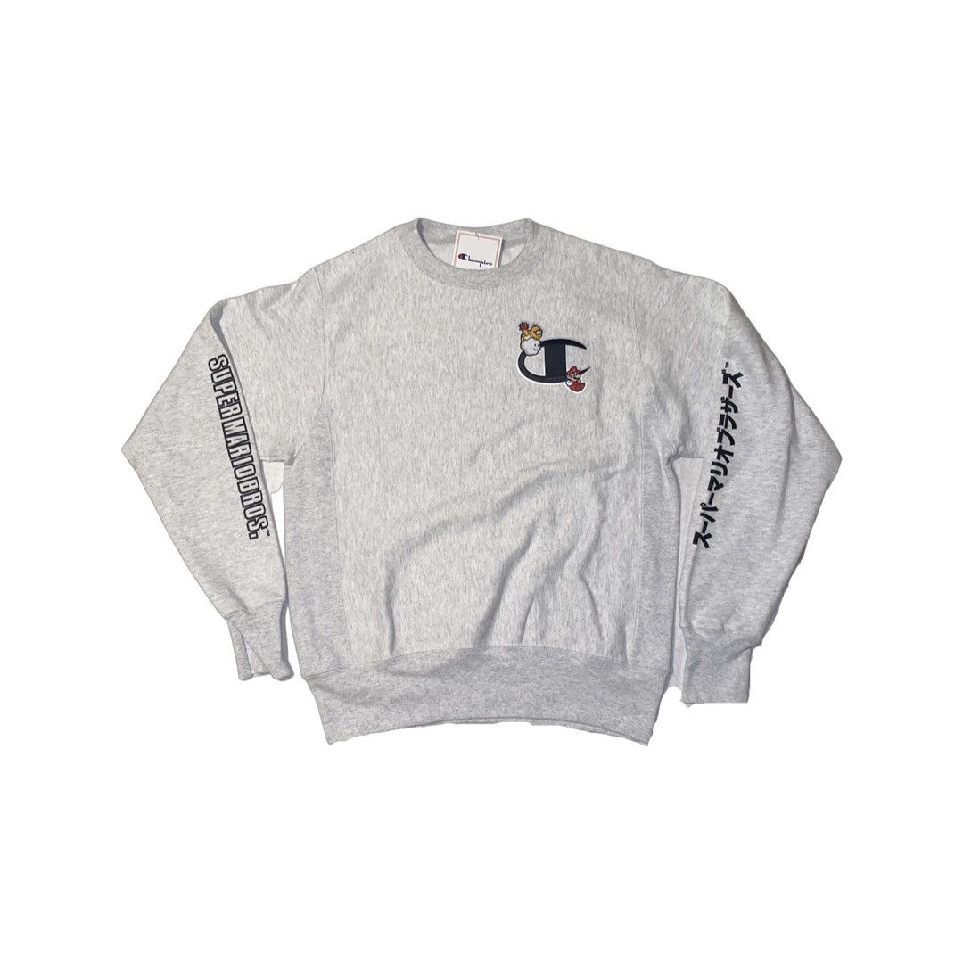 Champion Champion x Super Mario Bros collab sweatshirt | Grailed