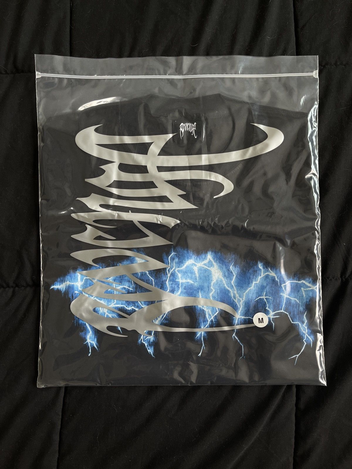 Revenge Revenge Blue Lighting Tee | Grailed