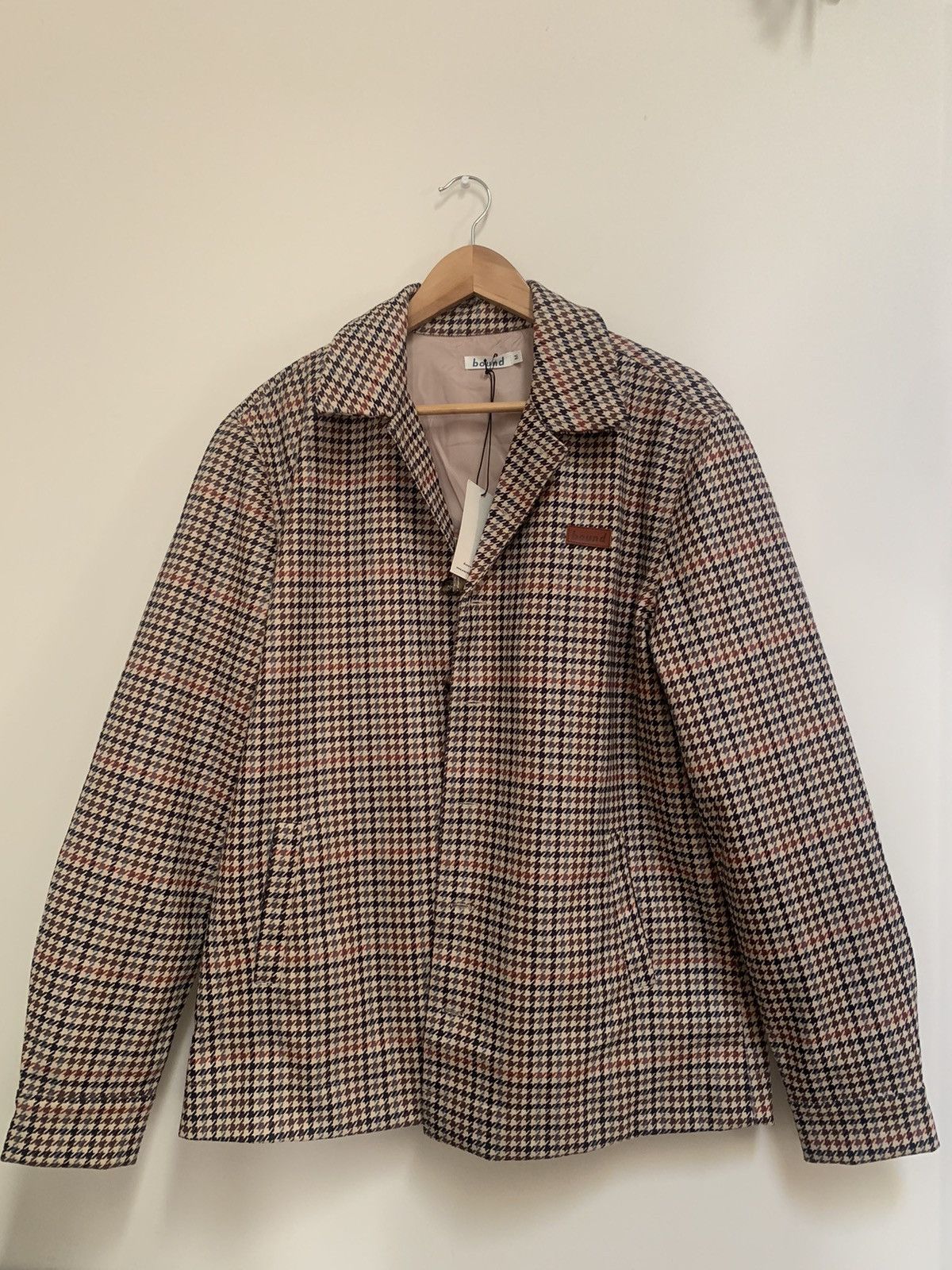 Vintage Bound Houndstooth coach Jacket | Grailed