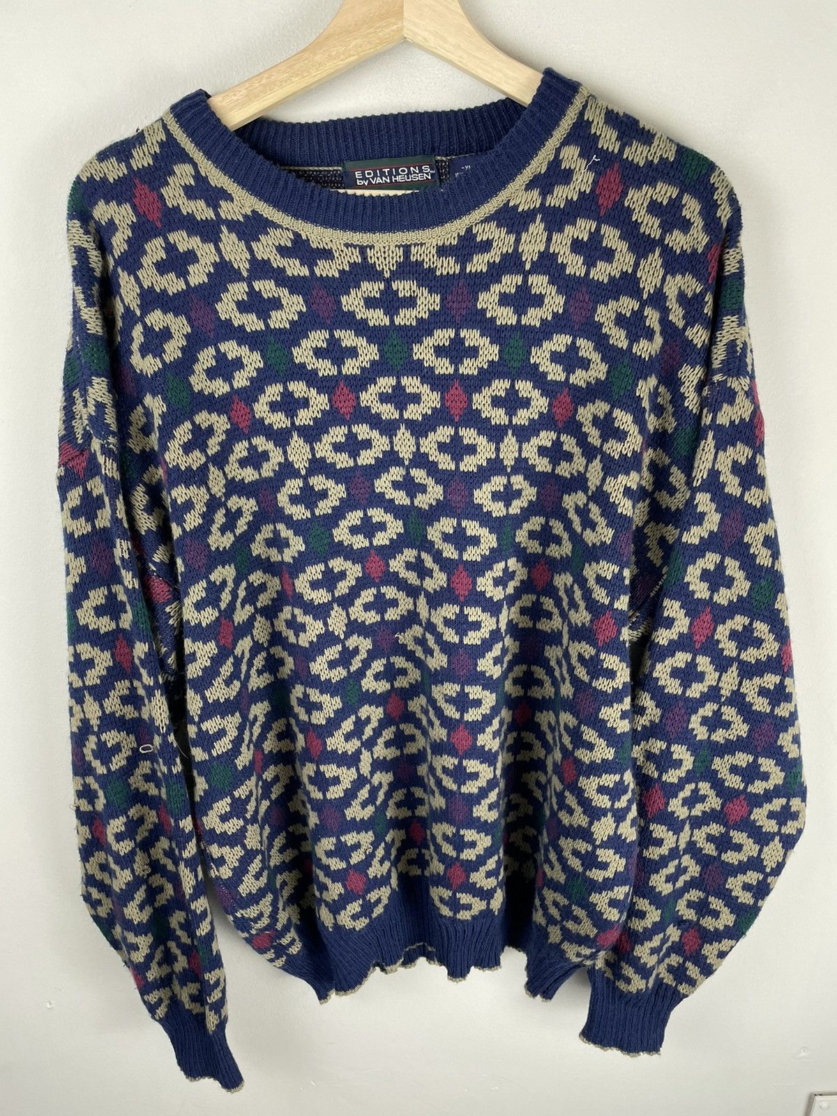 Vintage Vintage Starry Night Knit Sweater | Grailed